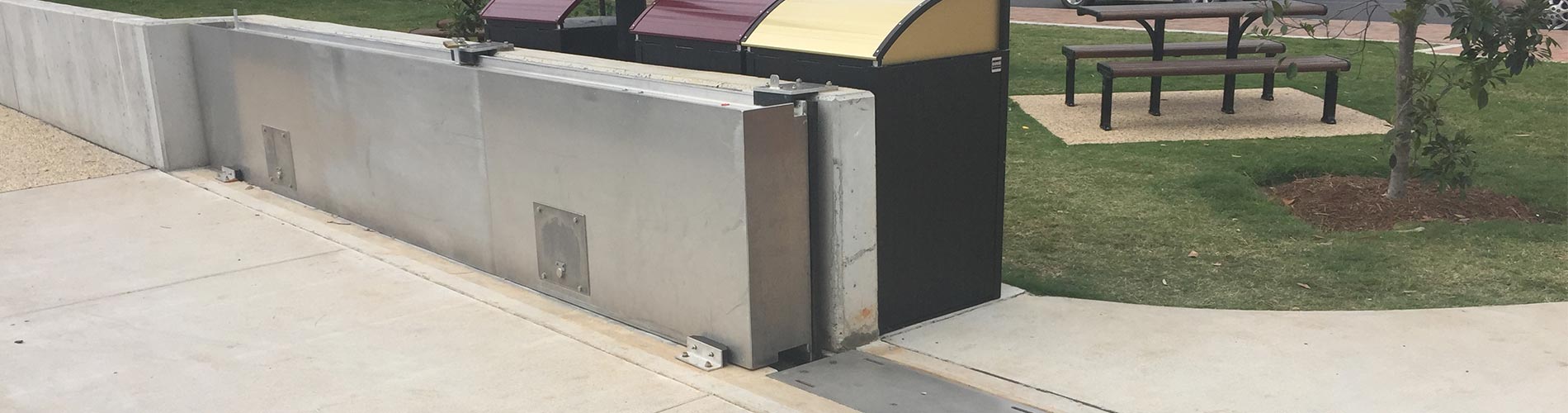 Retractable Flood Barrier - AWMA