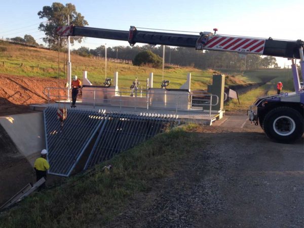 Upper Canal Control Gates - AWMA