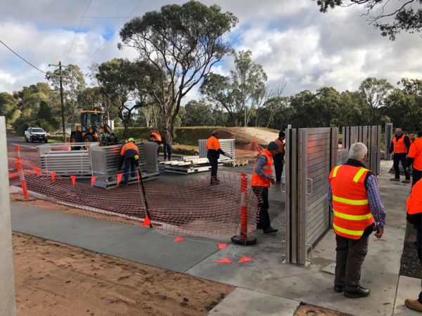 Demountable Levee Extensions Provide Flood Protection - AWMA