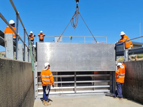 Isolation Bulkhead Gates for Luggage Point STP - AWMA