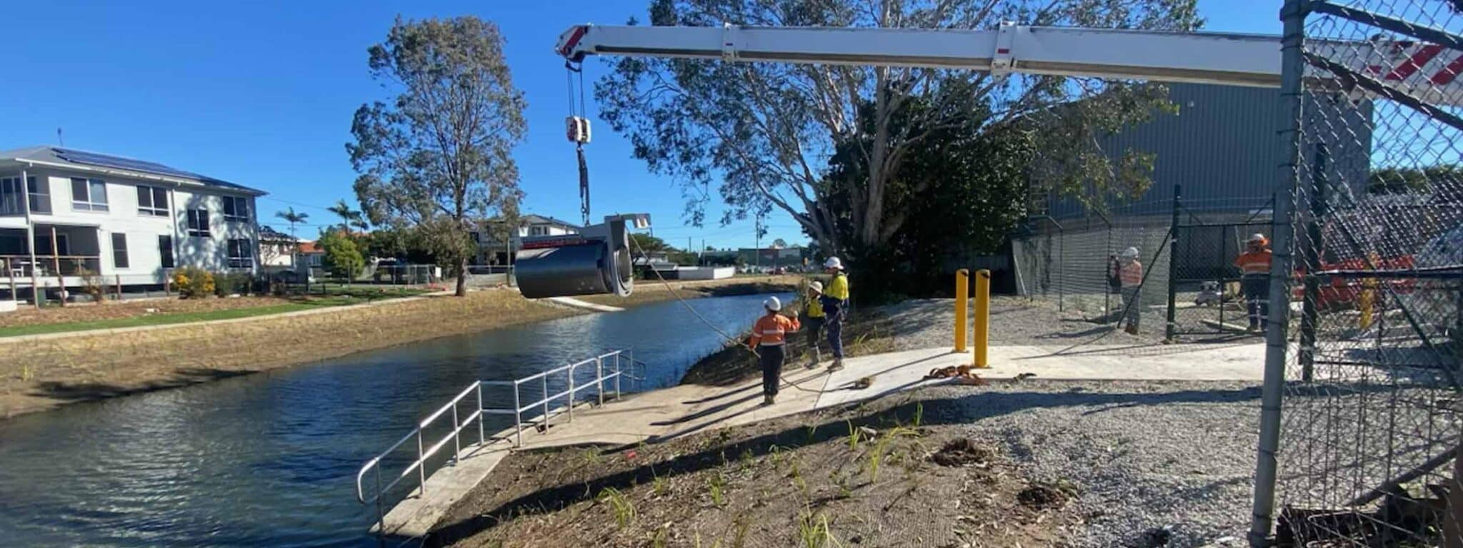 Debris Exclusion Screen Improves QLD Stormwater System - AWMA